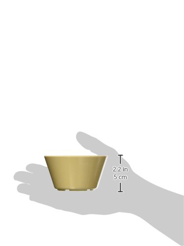 Winco MMB-8 Melamine Bouillon Cup, 8-Ounce, Tan