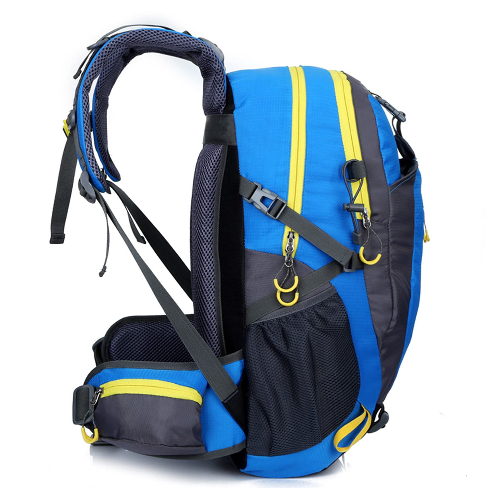 YANXUS 40L Hiking Backpack Men Lightweight Backpack for Hiking Travel Backpack for Men Airline Approved Day Hike Backpack Waterproof Backpack for Hiking Camping Backpack Blue