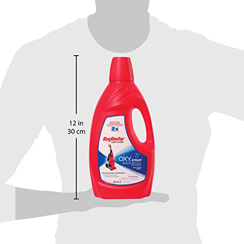 Rug Doctor Oxy Carpet Cleaning Solution, 64 oz., Removes Embedded Stains & Odors with Powerful Oxygen Activated Boosters, Compatible with All Leading Carpet Cleaning Machines
