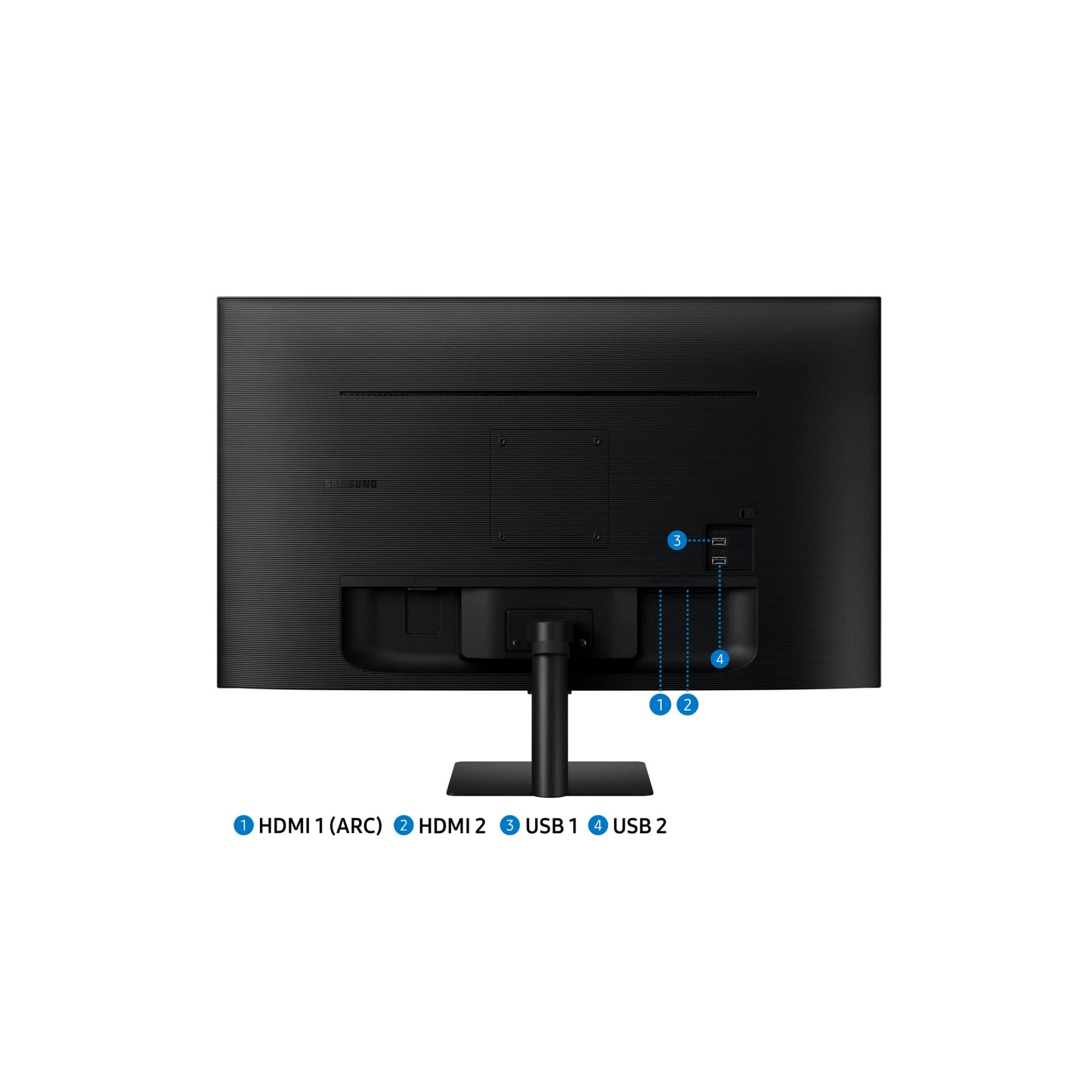 SAMSUNG 32-Inch M50B Series 1920 x 1080 Resolution Full HD Smart Monitor and Streaming TV with Mobile Connectivity (Renewed)