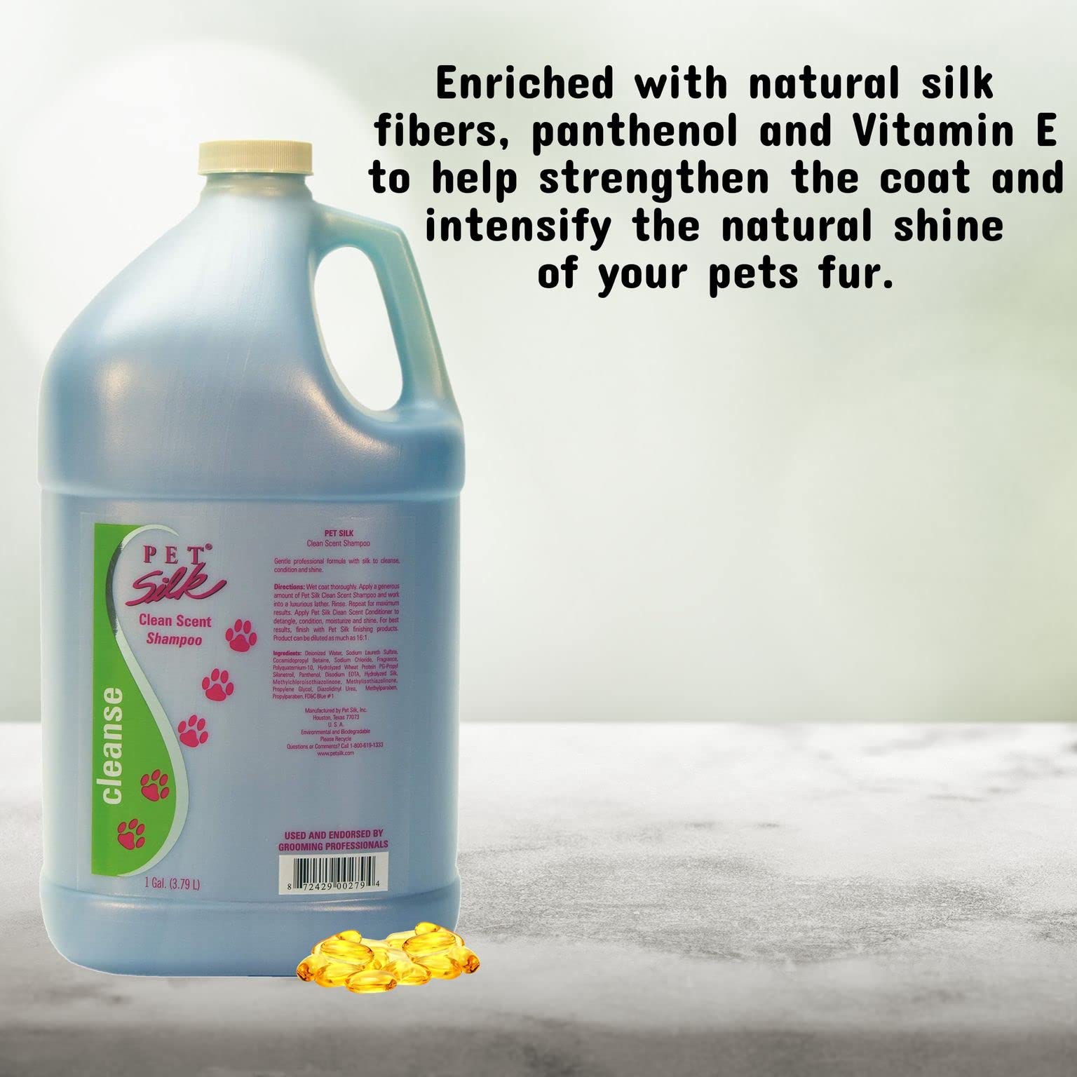 Pet Silk, Inc. Clean Scent Shampoo Gallon
