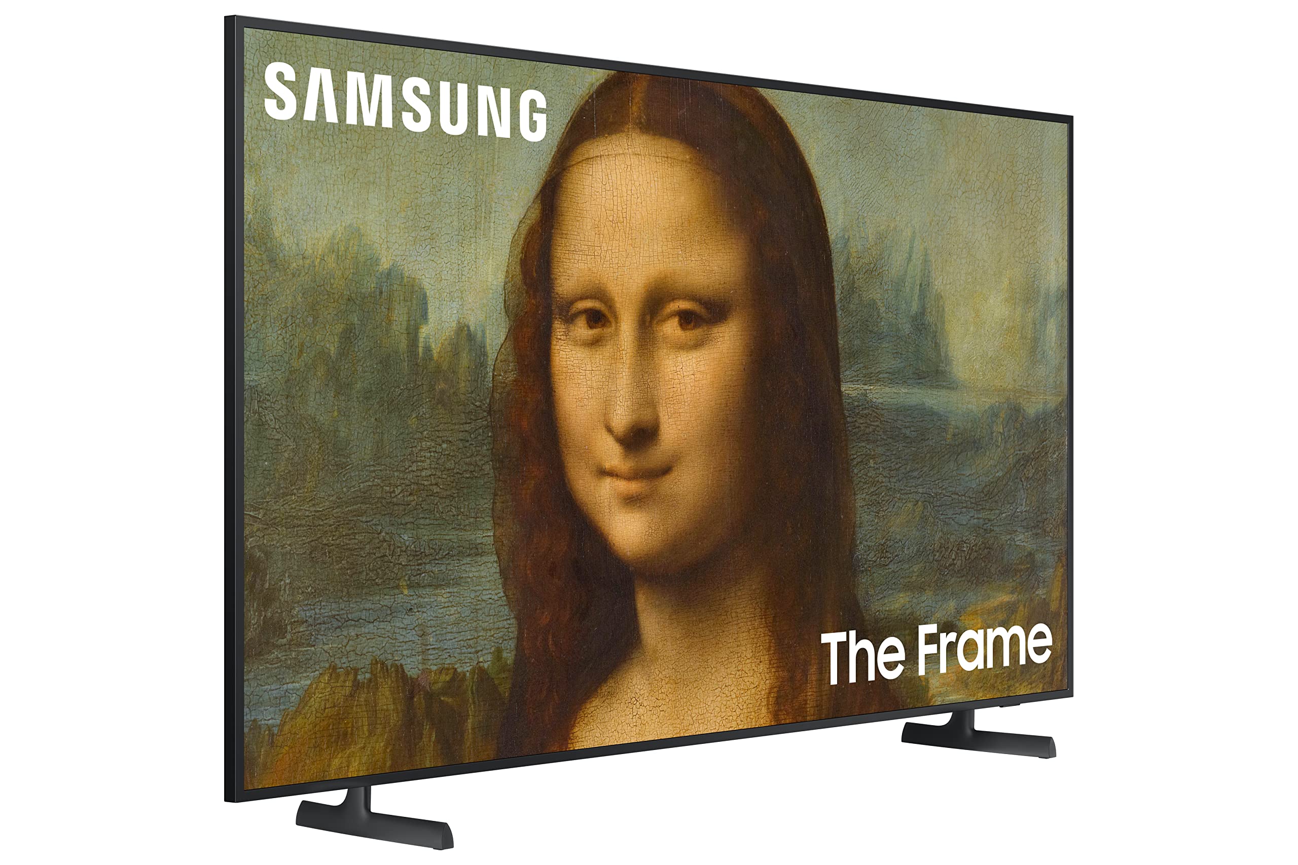 SAMSUNG 43-Inch Class QLED The Frame Series - Quantum HDR Smart TV with Alexa Built-in (QN43LS03BAFXZA, 2022 Model) (Renewed)