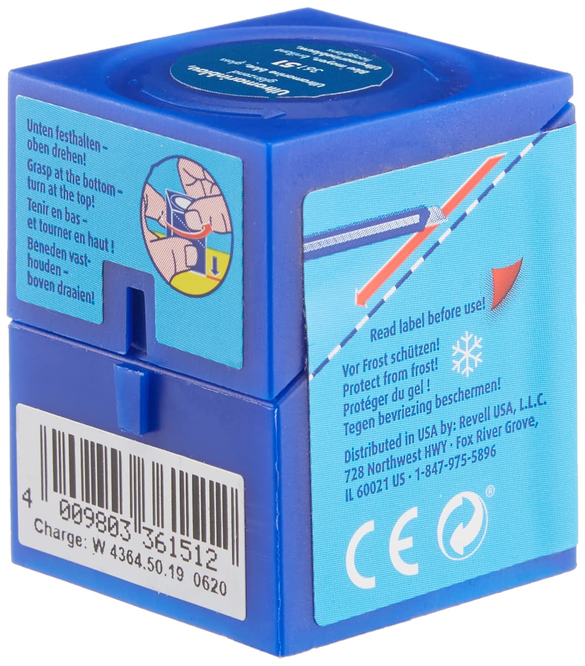 Revell 18ml Aqua Color Acrylic Paint (Ultramarine Blueglossy Finish)