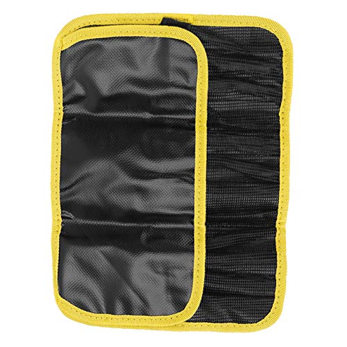 Yeuipea Fishing Tackle Storage Bag, Portable Lure Tool Fishing Gear Accessories Protective Bag(Yellow)