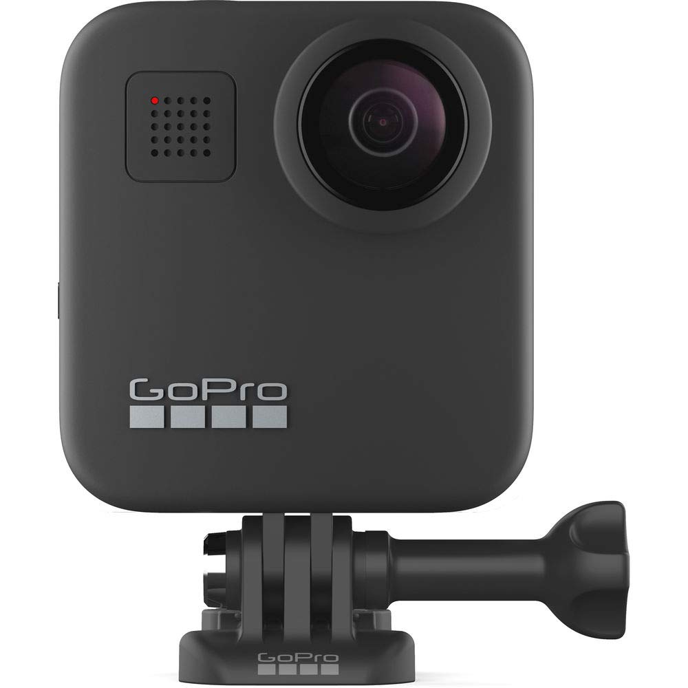 Ritz Gear GoPro MAX — Waterproof 360 + Traditional Camera with Touch Screen Spherical 5.6K30 HD Video 16.6MP 360 Photos 1080p Live Streaming Stabilization with Lexar 128GB Memory Card Reader