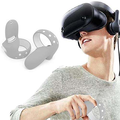Touch Controller Grip Cover for Oculus Quest 2 VR, Silicone Skin Protective Cover for Oculus Quest 2VR Glasses Accessories, Grip Accessories Anti-Throw Handle Protective Sleeve