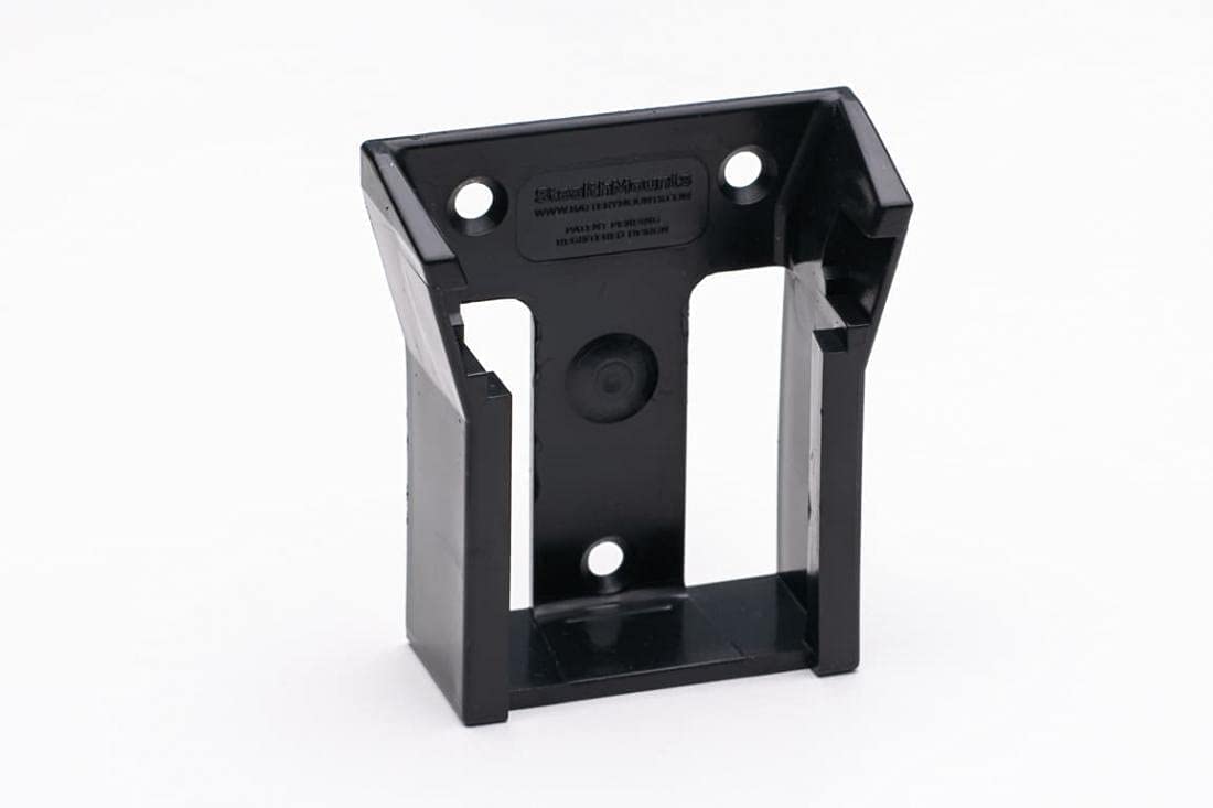 StealthMounts M18 Milwaukee Battery Holder - 6 Pack | Milwaukee M18 Battery Holder | 18V Milwaukee Battery Storage | Milwaukee Battery Mount | Milwaukee Organizer for M18 Batteries | Made in the UK