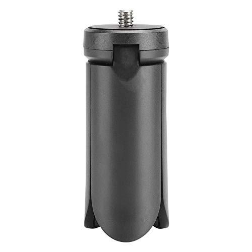 XIAOMINDIAN 1pcs Tripod Mini Non-Slip Desktop Tripod w/ 1/4 inch Screw Universal for Smartphone Action Camera Holder monopod Camera Mount (Color : Sliver)