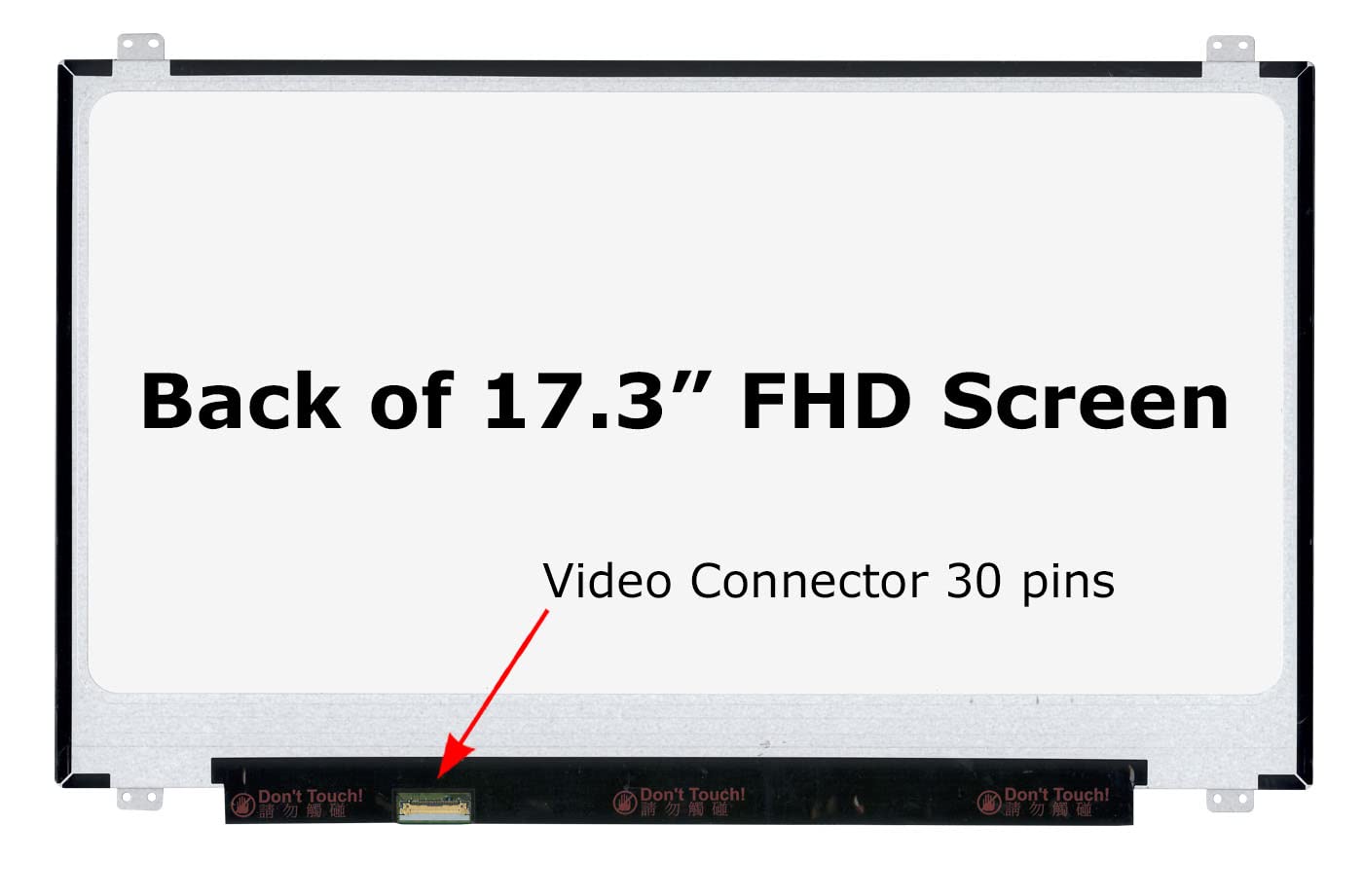 SCREENARAMA New Screen Replacement for Dell Alienware 17 R5 P31E002, FHD 1920x1080, IPS, Matte, LCD LED Display with Tools