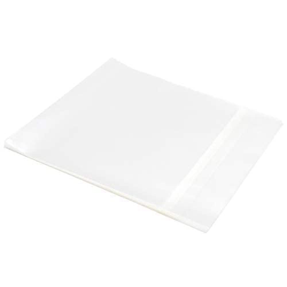 Resealable 4 Mil Plastic Vinyl Record Outer Sleeves for 10'' LP(Pack of 50)