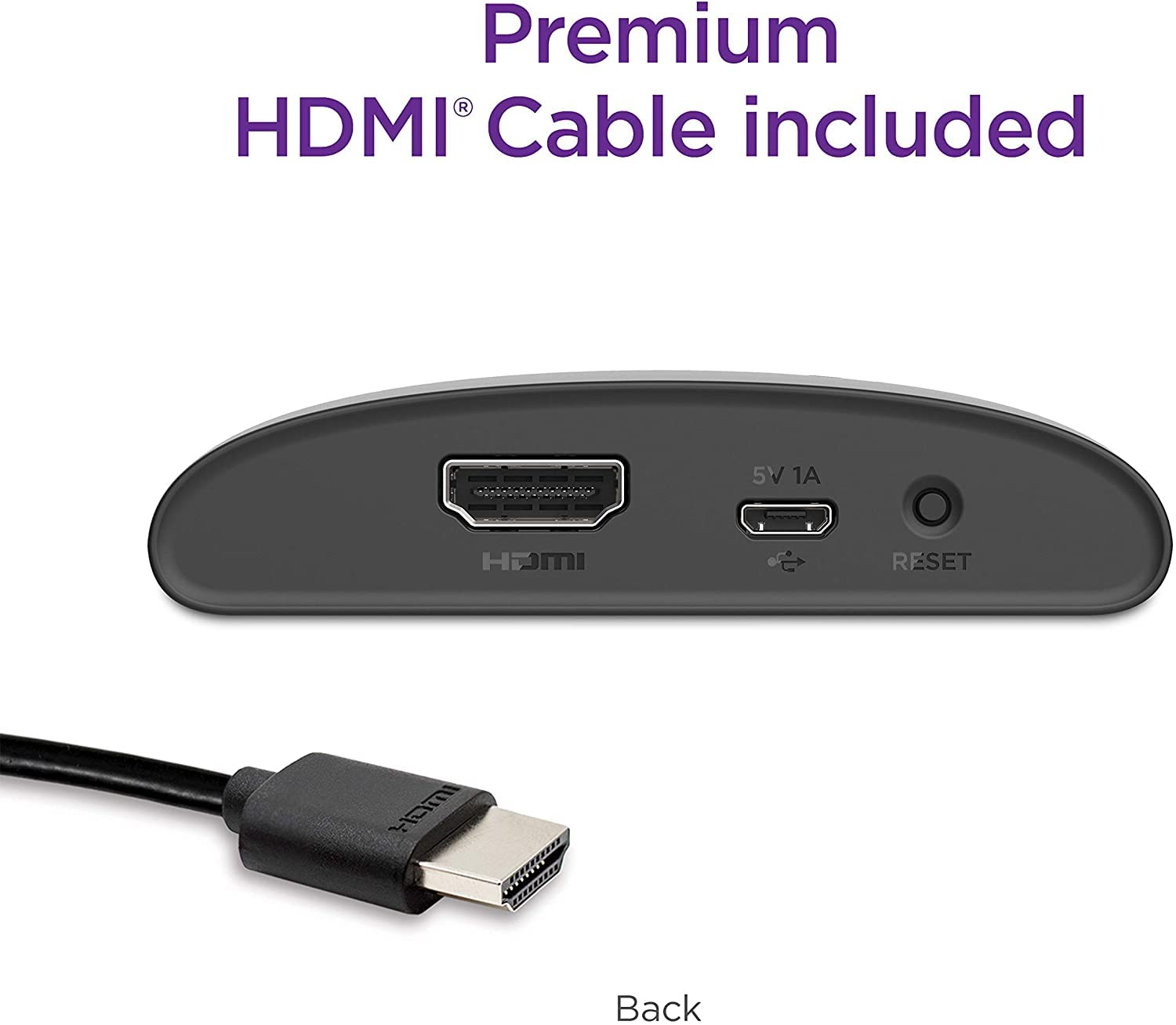 Roku Express 4K+ 2021 Streaming Media Player with Smooth Wireless Streaming and Roku Voice Remote with TV Controls, Includes Premium HDMI Cable & Bundled with Swanky Cables 6FT HDMI Cable