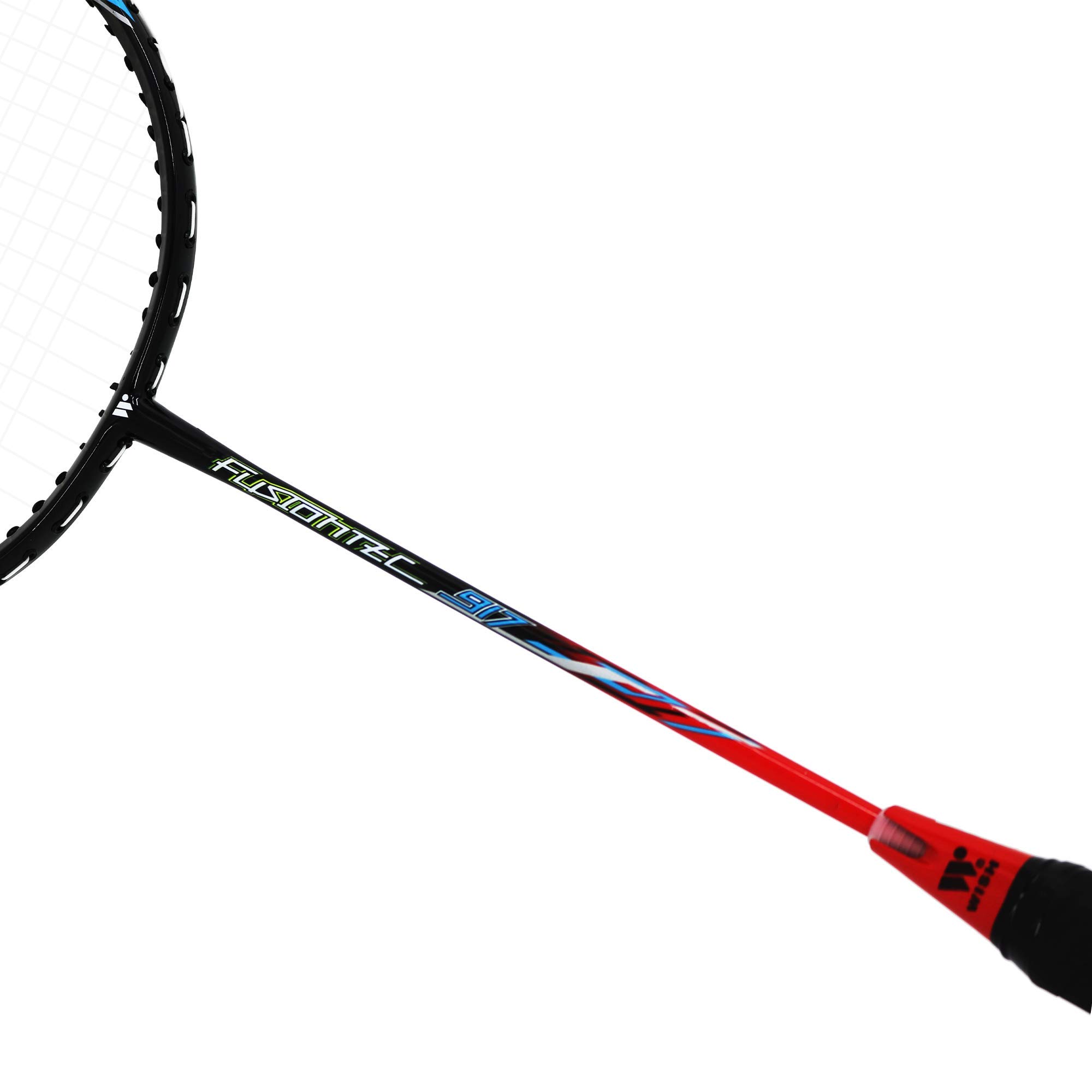 WISH FusionTec 917 β Badminton Racket and Case β Includes 1 Badminton Racket and 1 Badminton Bag β Excellent Badminton Grip β Great for Competitive Badminton Games, Red