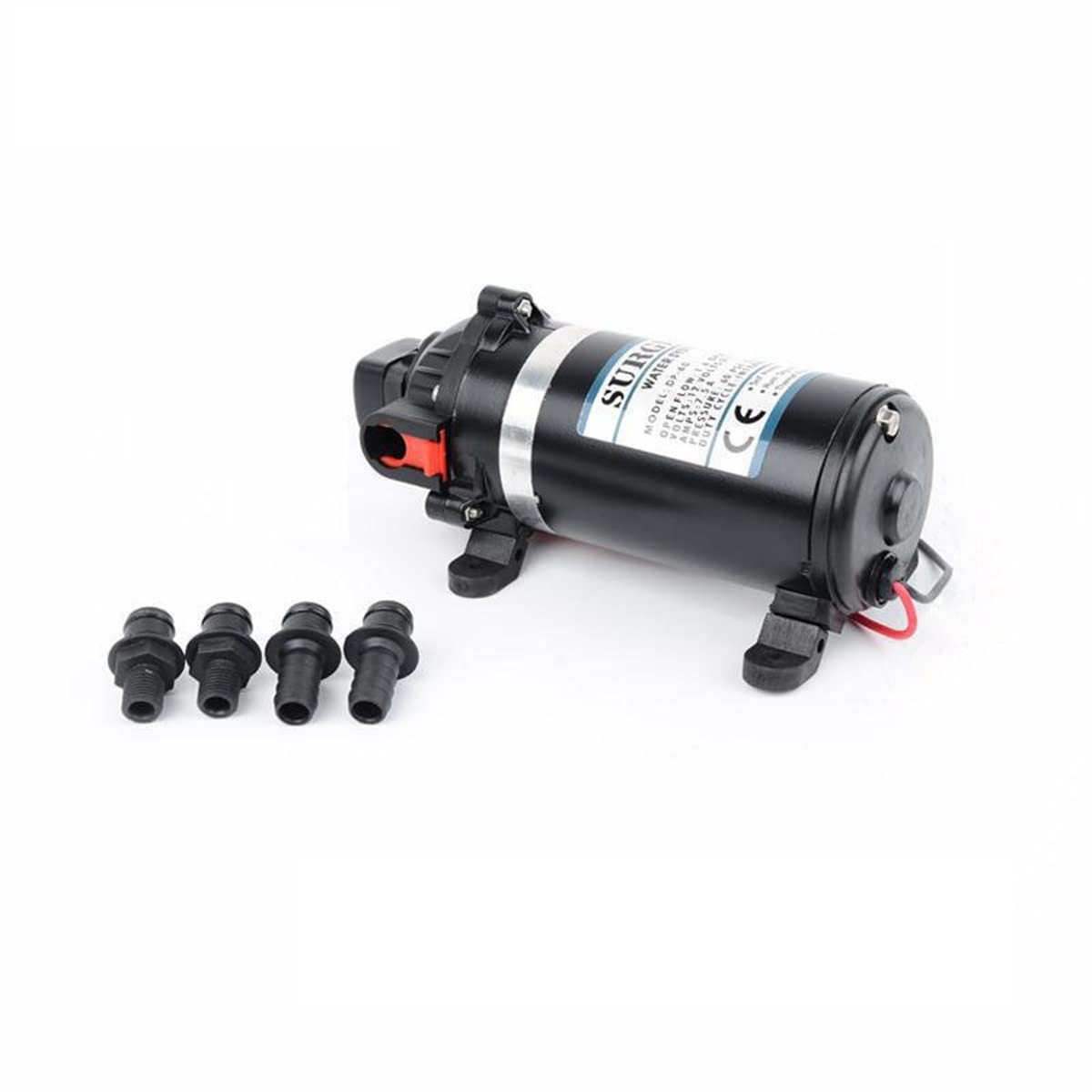 XuuSHA Hand Bilge Pump DP-60 12v 24v Water Pump Booster Electric High Pressure Diaphragm Submersible Pump Bilge Pump Bilge Pump Automatic (Voltage : 12V)