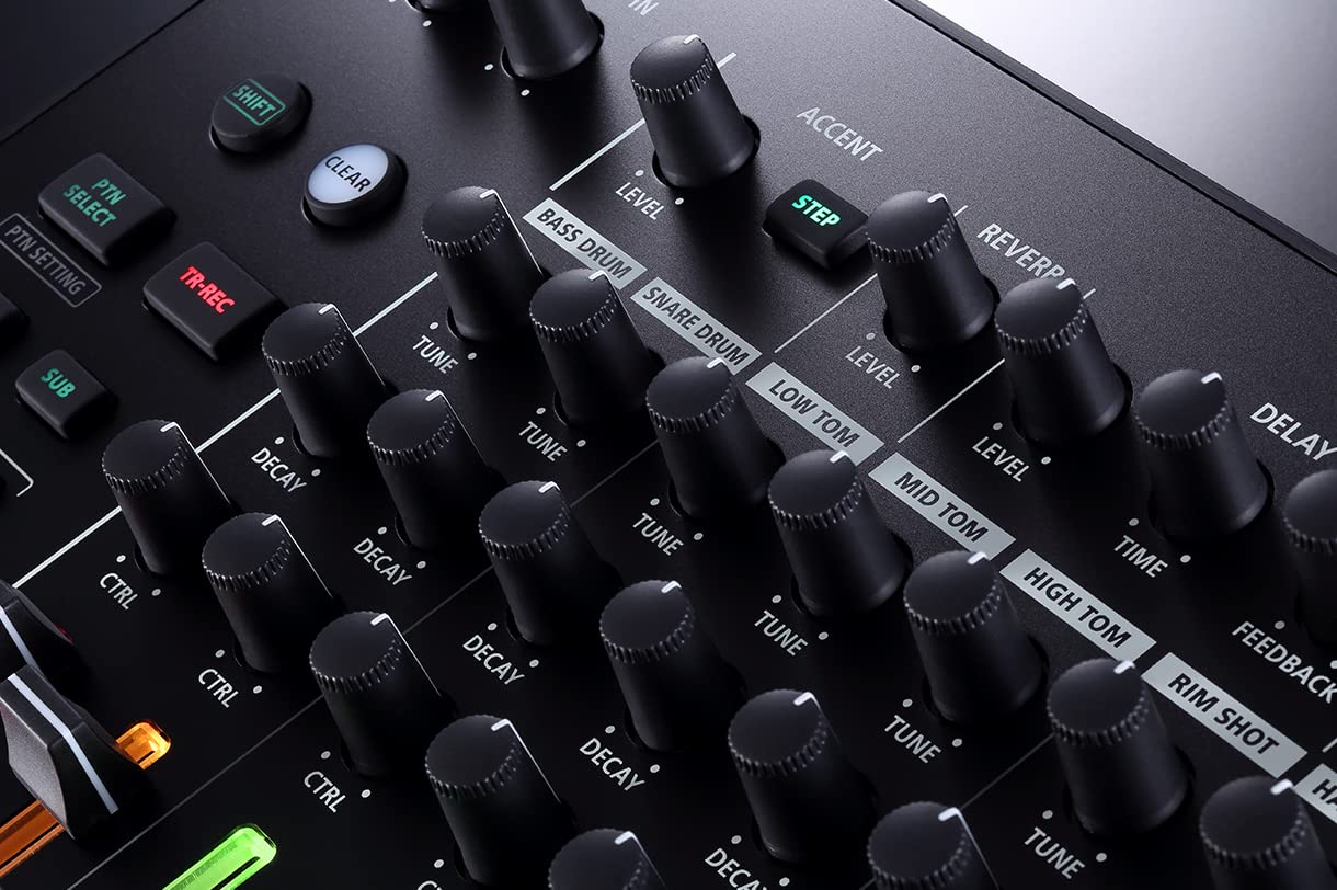 Roland TR-8S Aria Rhythm Machine Bundle with MIDI Cable and Austin Bazaar Polishing Cloth