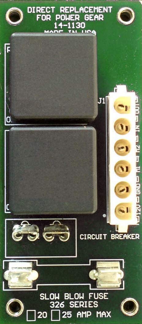UR0 RV Power Gear 14-1130 or 140-1130 Slide Out Relay Control Board Fleetwood 246063