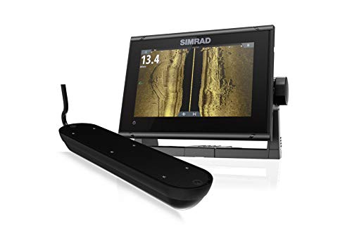Simrad GO7 XSR: 7-inch Fishfinder Radar Display Active Imaging 3-in-1 Transducer C-MAP Pro Charts Installed