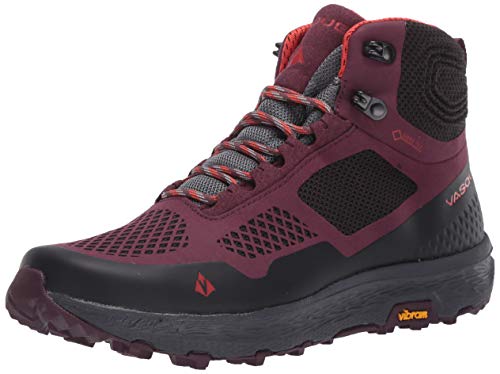 Vasque womens Breeze LT Low GTX Gore-Tex Waterproof Breathable, Eggplant/Anthracite, 10 M US