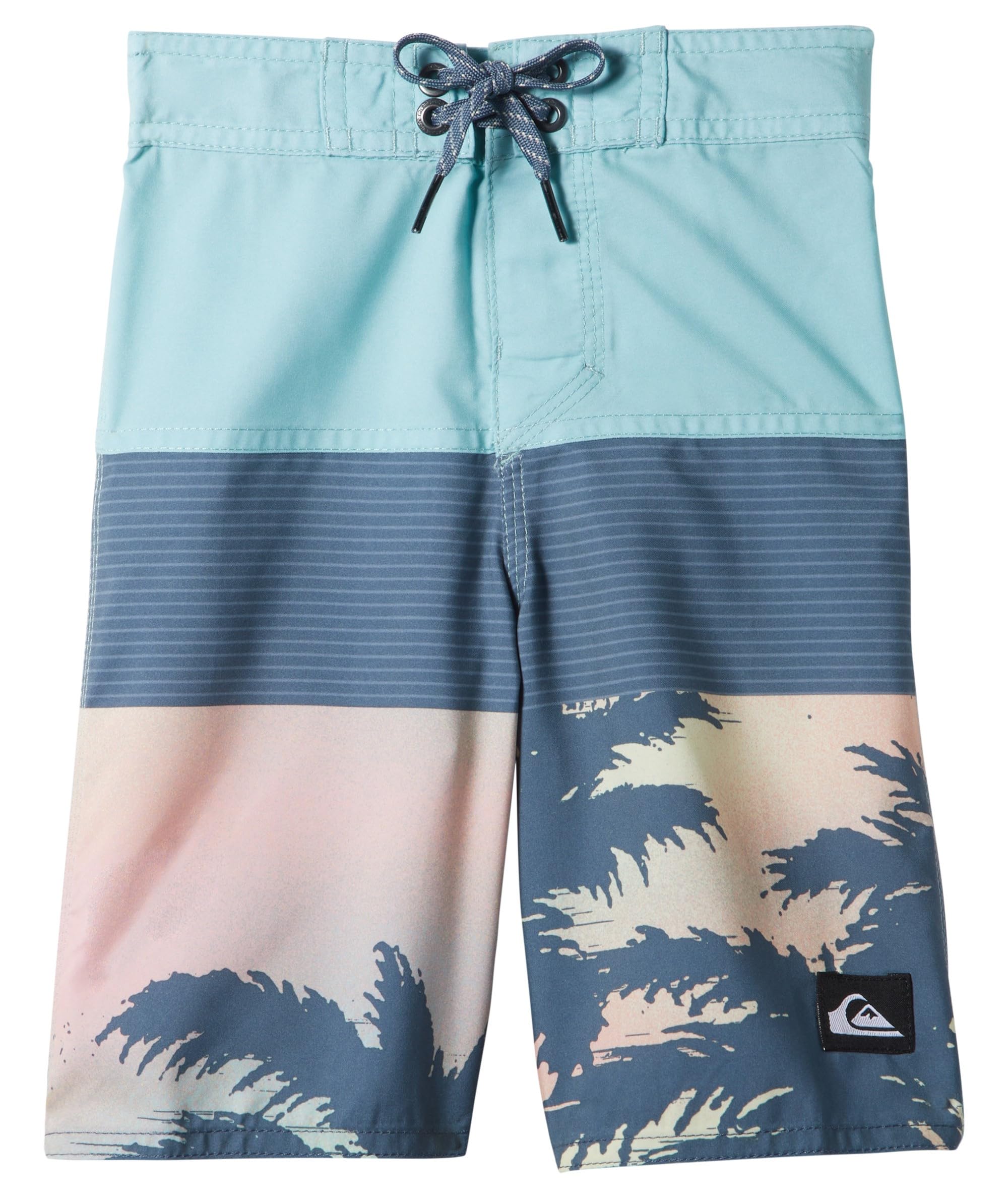 Quiksilver Boys Everyday Panel 14 Boardshort Swim Trunk Bathing Suit, Pastel Turquoise 233