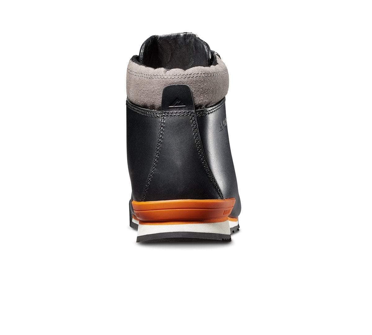 RIDGEMONT Heritage Mens Leather Walking and Hiking Boots Black/Orange US 13