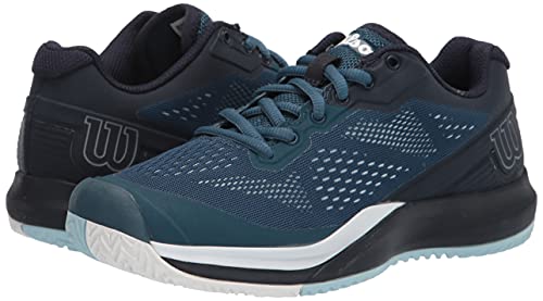 Wilson Women's Rush PRO 3.5 W Tennis Shoe, Majolica Blue/Outerspace/White, 6