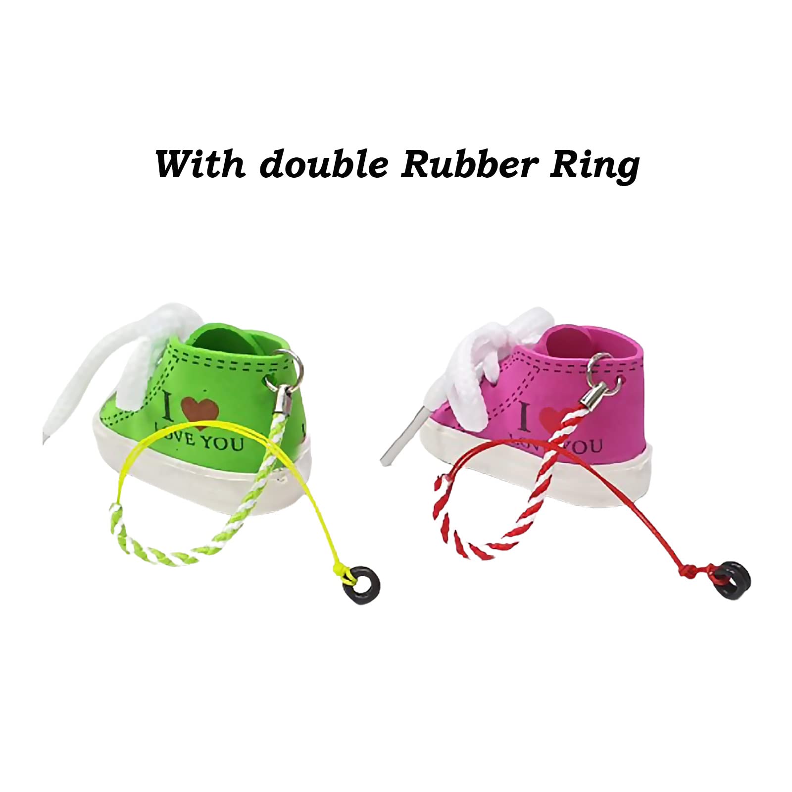 U1-Golf Tee 3 Piece Set Sneakers Golf Tee Holder, Golf Tee Hanger, Loss Prevention Tee Rings, Golf Accessories