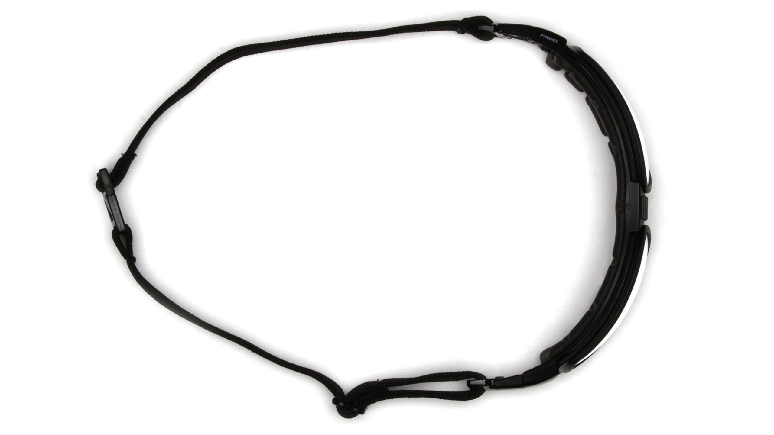 Pyramex XSG Reader Safety Glasses, Black Frame/Clear Anti-Fog + 2.0 Lens