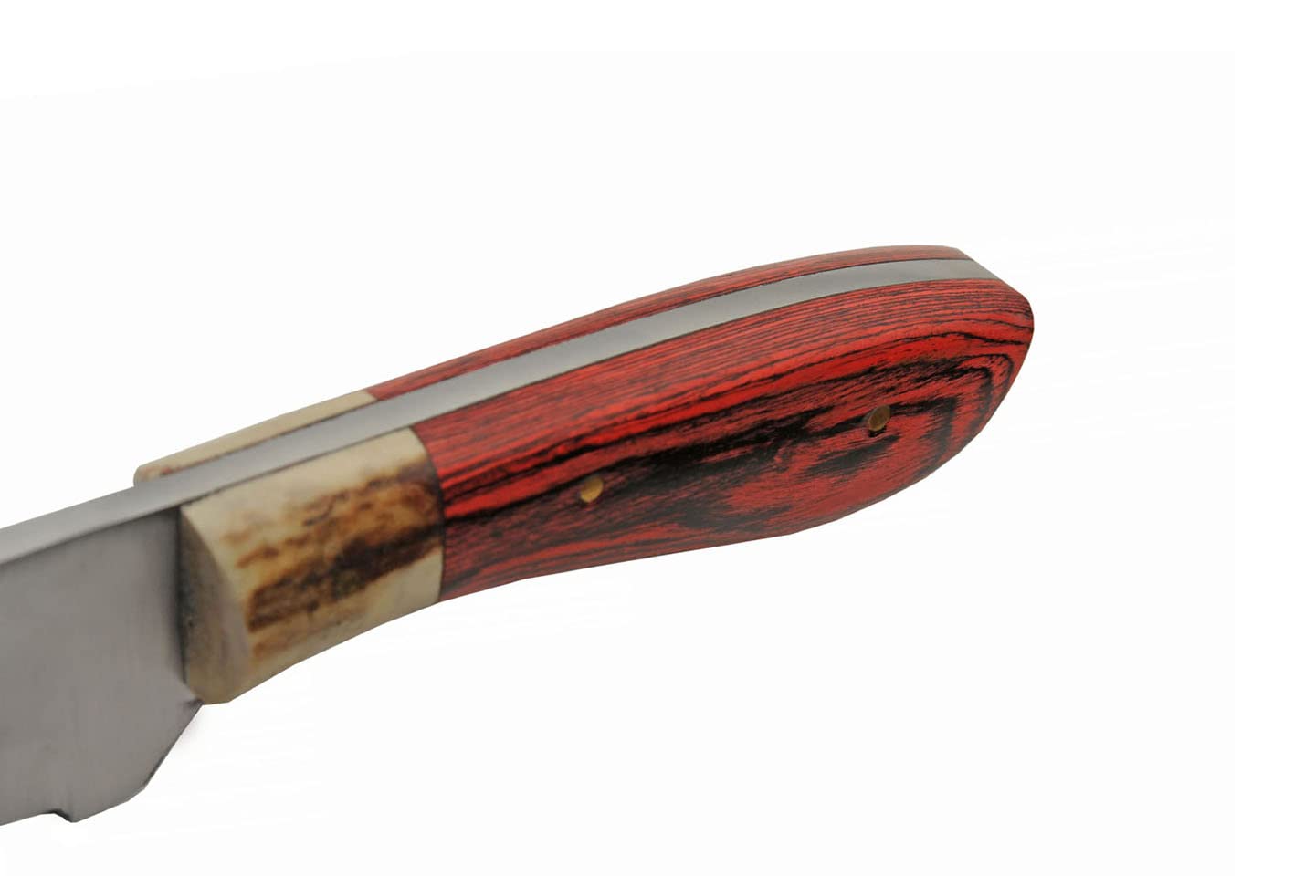 Redtail Stainless Steel Blade Wood/Stag 9 inch Hunting Knife