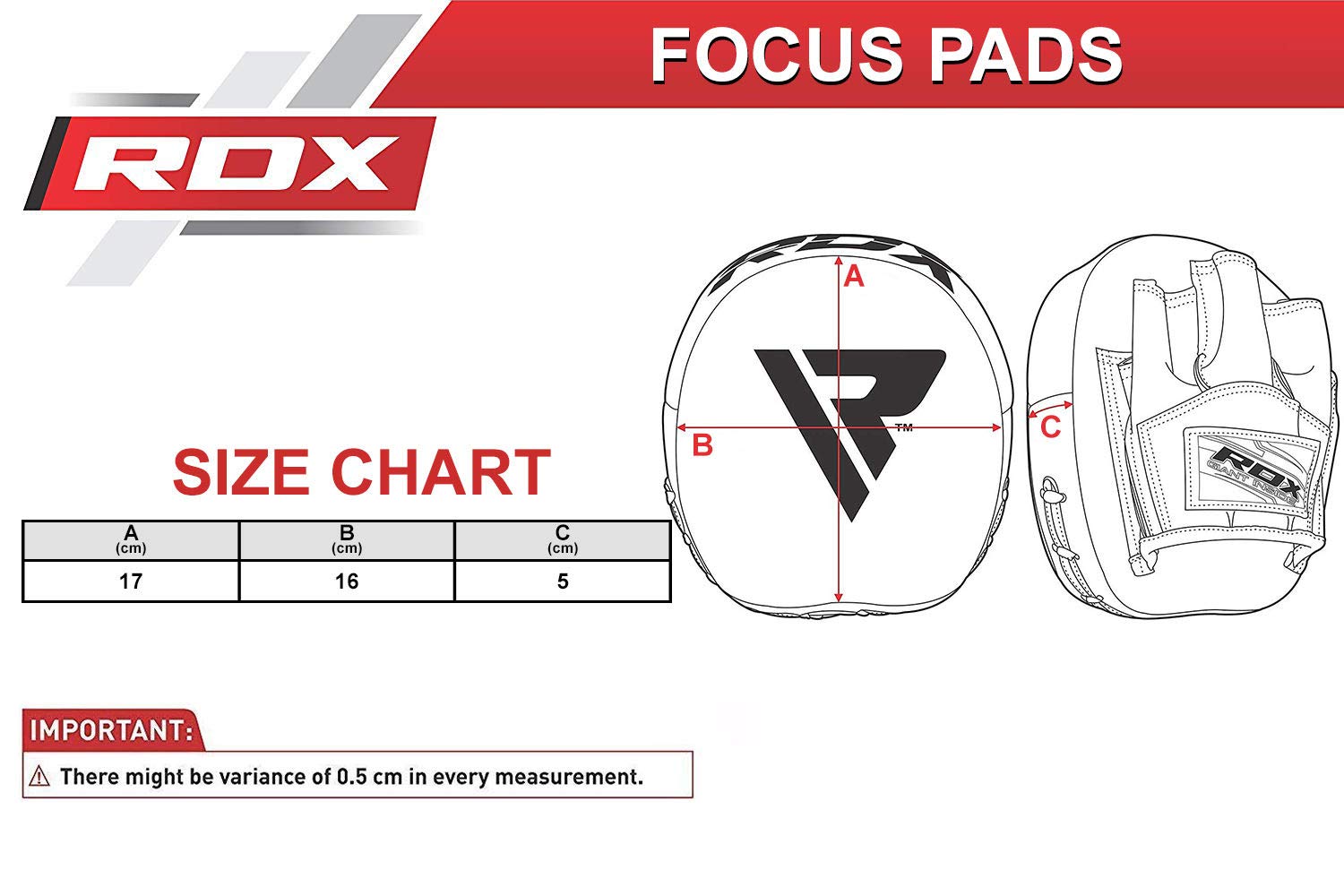 RDX Boxing Pads and Gloves Set, Hook and Jab Target Focus Mitts with Punching Gloves, Hand Pads for MMA, Muay Thai, Kickboxing, Martial Arts, Karate Training, Padded Coaching Strike Shield
