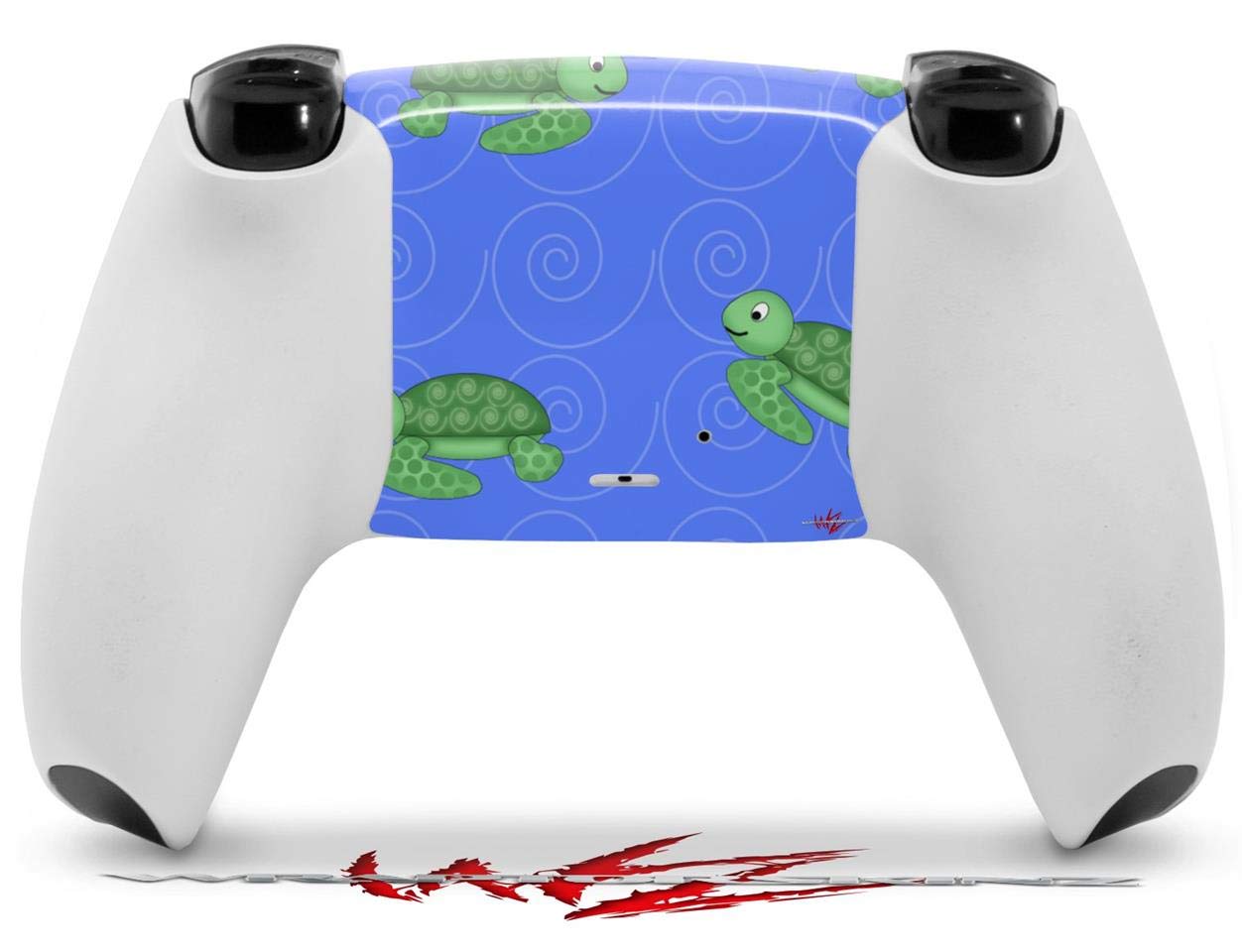 WraptorSkinz Skin Wrap compatible with Sony PS5 DualSense Controller Turtles (CONTROLLER NOT INCLUDED)