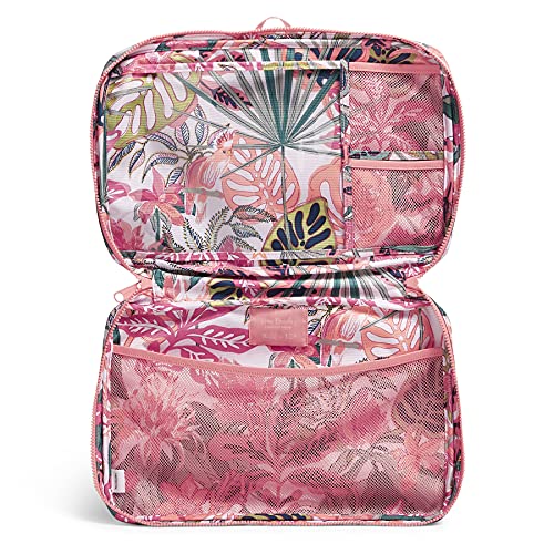 Vera Bradley Women's Recycled Lighten Up Reactive Seat Organizer, Rain Forest Canopy Coral, One Size