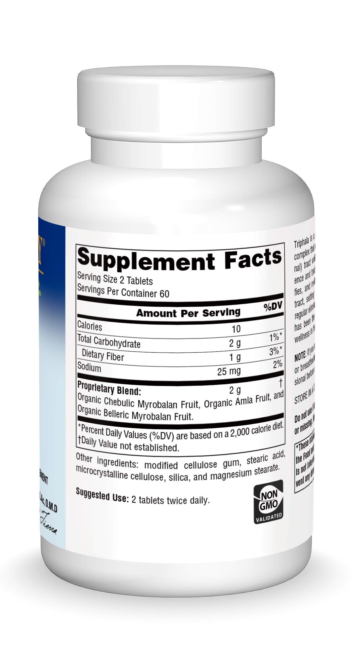 Planetary Herbals Triphala Gold 1000mg Extra Strength Ayurvedic - 120 Tablets