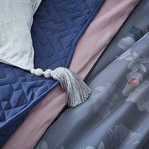 Ted Baker Sandalwood Comforter Set, King, Grey