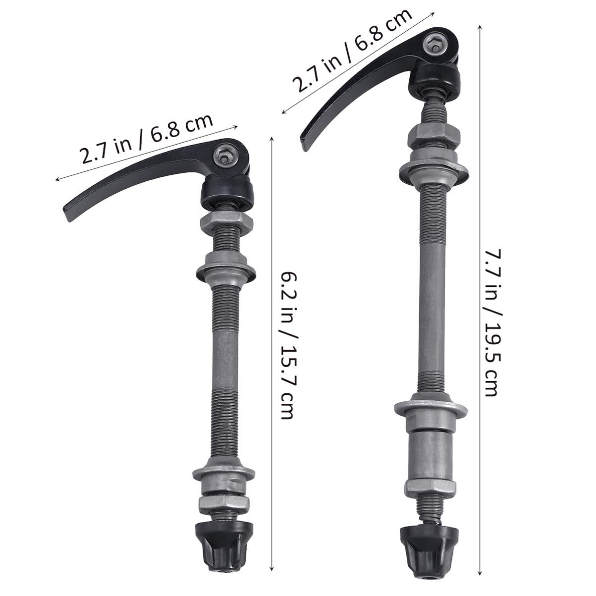 VOSAREA Bicycle Hub Quick Release Front Rear Skewer Bicycle Axle Wheel Hub for Bicycle MTB BMX Mountain Road Bike