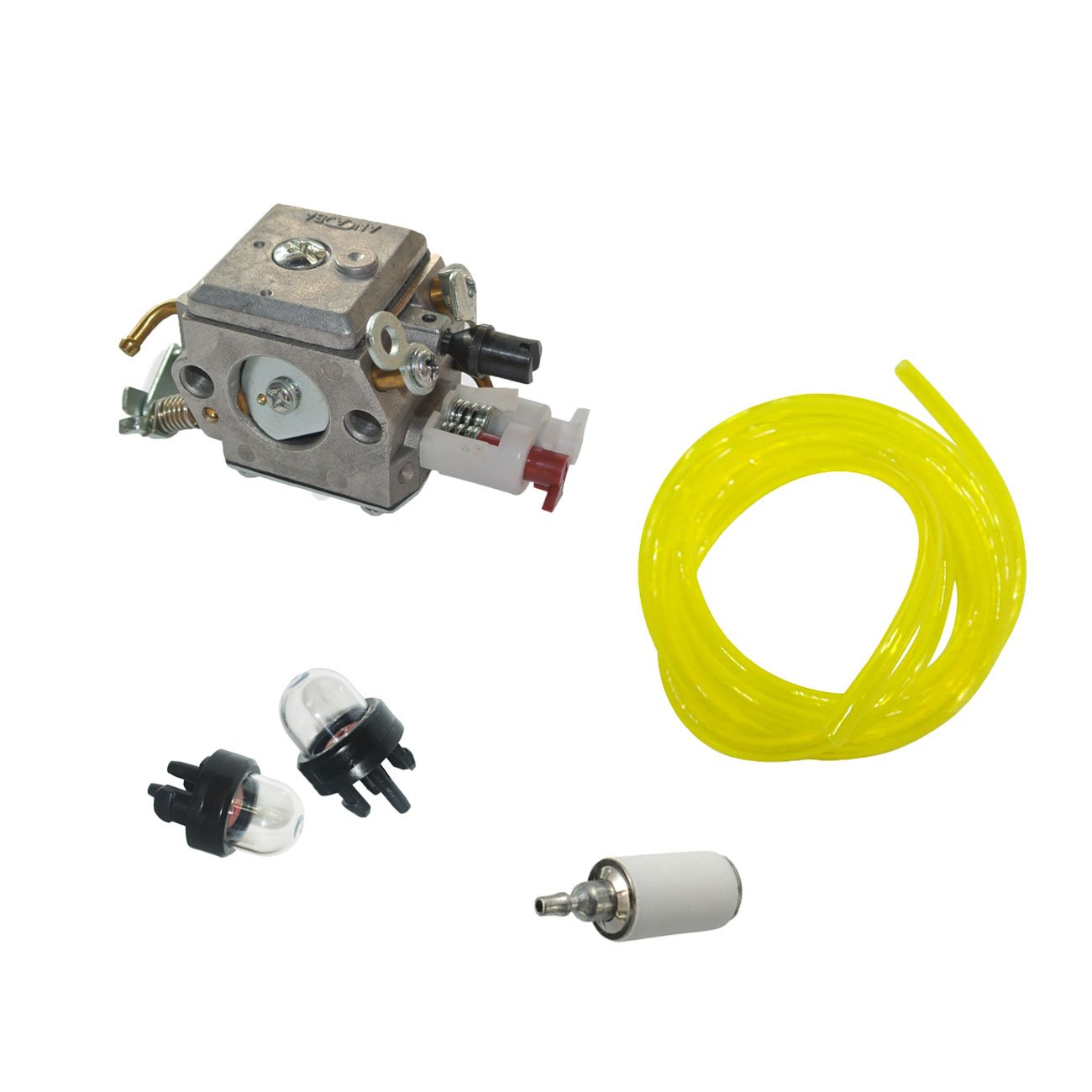 Supermotorparts Carburetor Fuel Line Primer Bulb for Husqvarna 340 345 346Xp 350 353 357Xp 359Xp