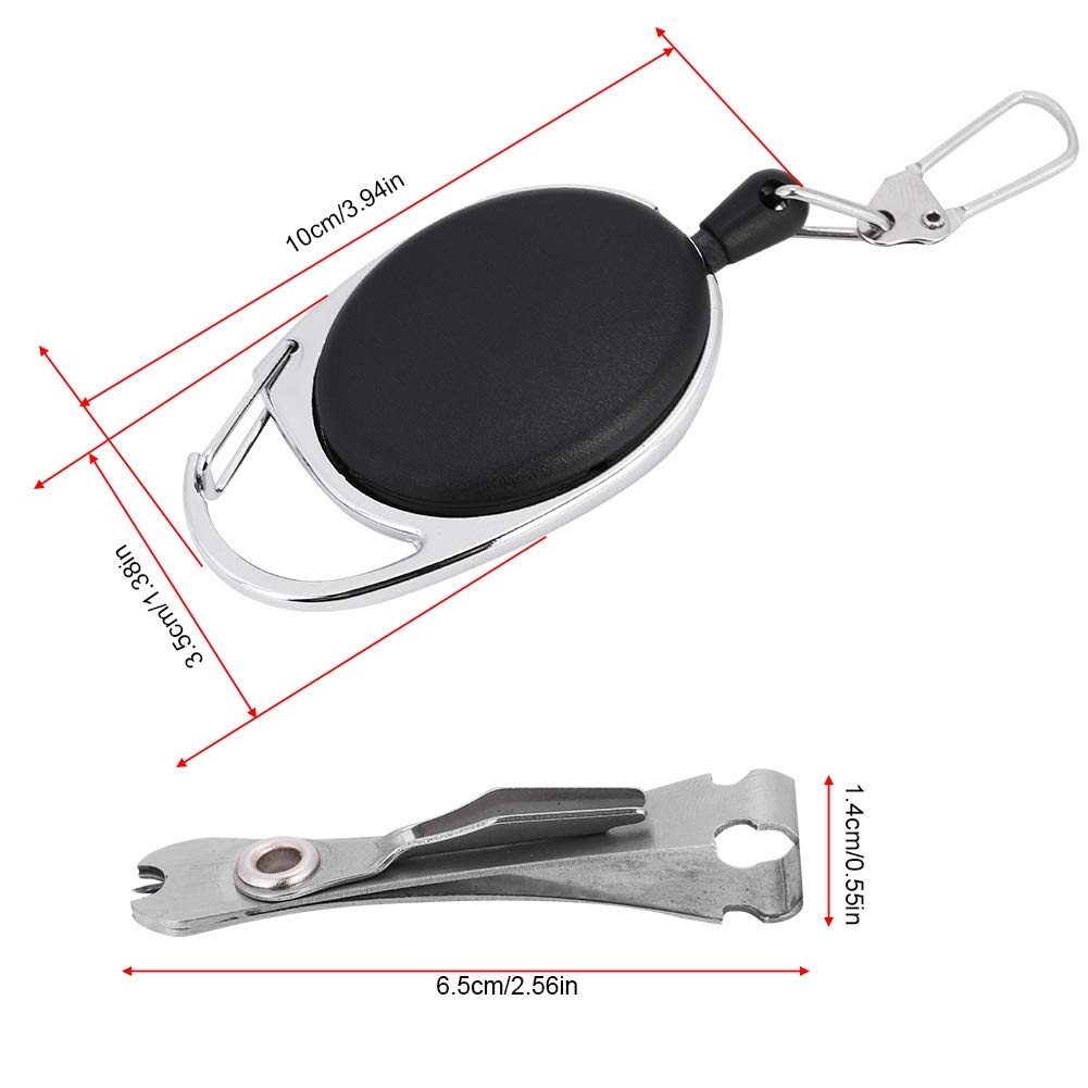 Yeuipea Fishing Quick Knot Tool, Fly Fishing Quick Fast Knot Tying Tool Tackle Line Cutter Clipper Accessory