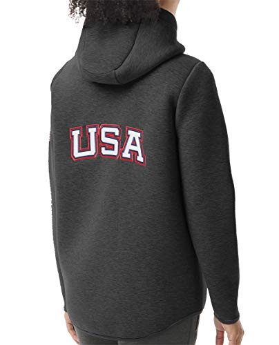 TYR WSFZUS2A237S Womens Elite Hoodie Heather Black S