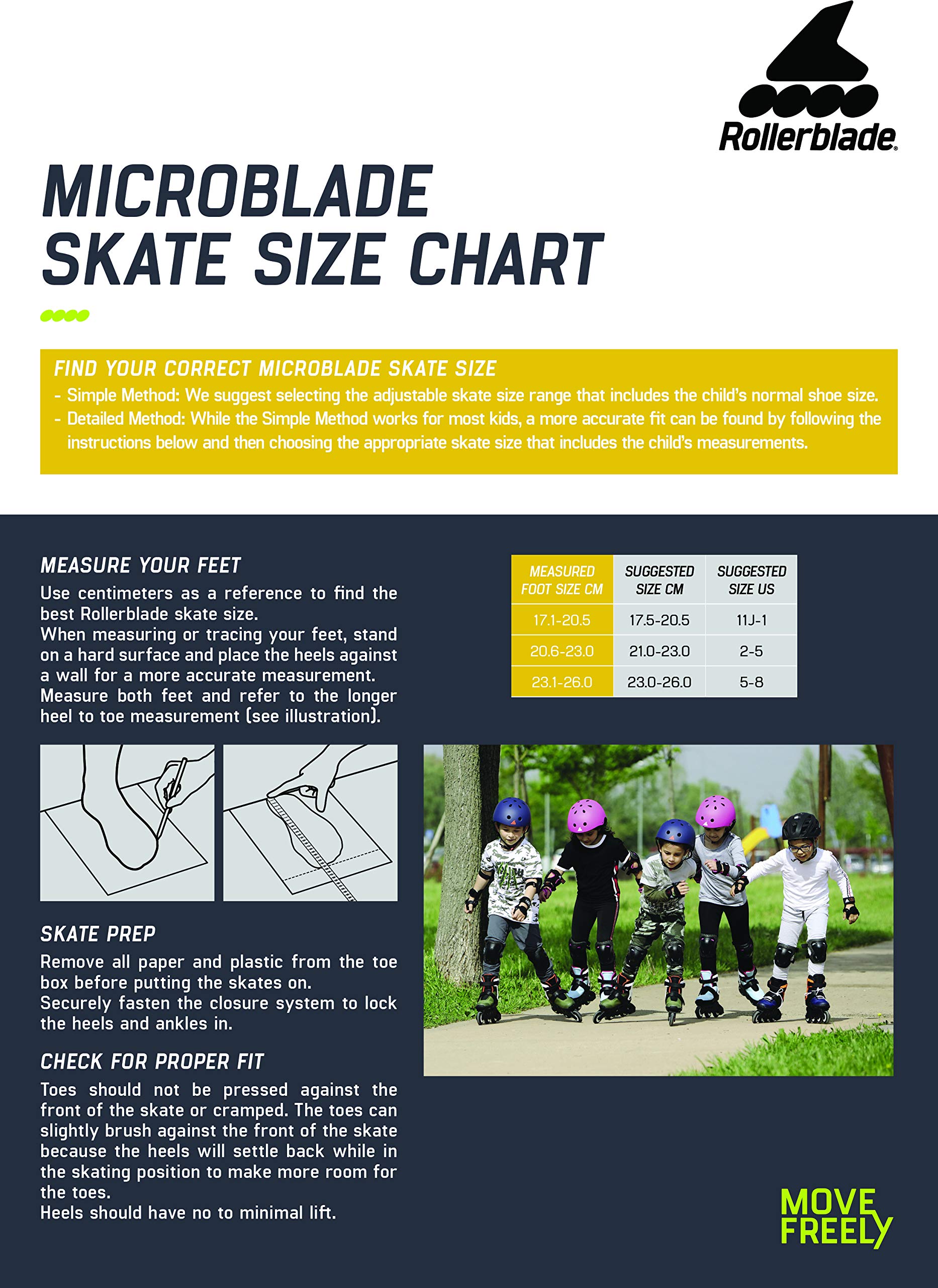 Rollerblade Microblade Free 3WD Kid's Size Adjustable Inline Skate, Anthracite and Lime, High Performance Inline Skates, ANTHRACITE/LIME, kid 5-8