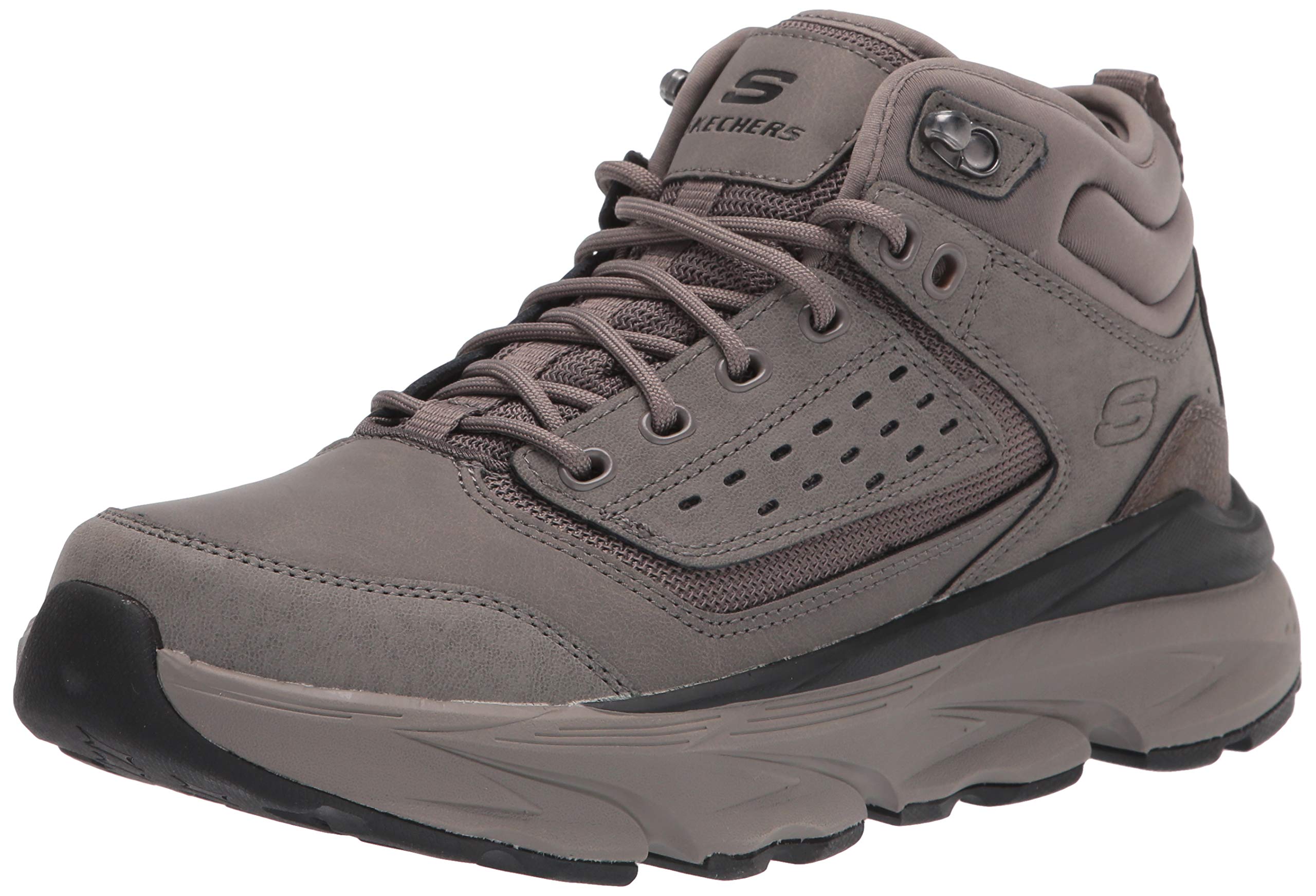 Skechers USA Men's mens Hiking Boot, Grey, 7.5 US
