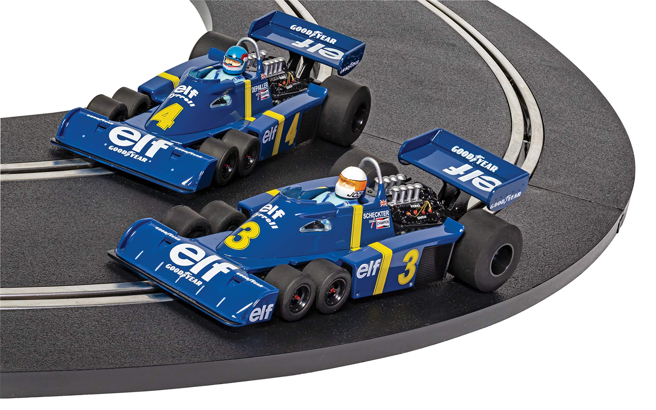 Scalextric Tyrell P-34 Swedish Grand Prix 1976 1:32 Limited Edition Twin Pack Slot Race Car Box Set C4084A