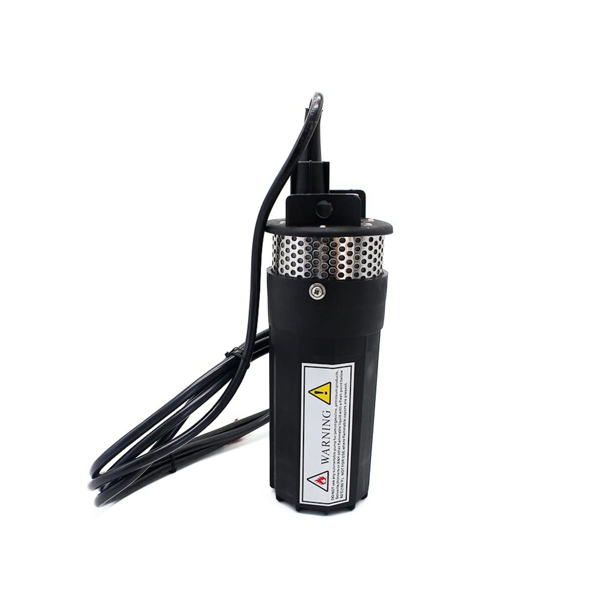 XuuSHA Hand Bilge Pump Small Submersible Solar Energy Water Pump Cleaning 12 V Bilge Pump Automatic (Voltage : Black 12V)