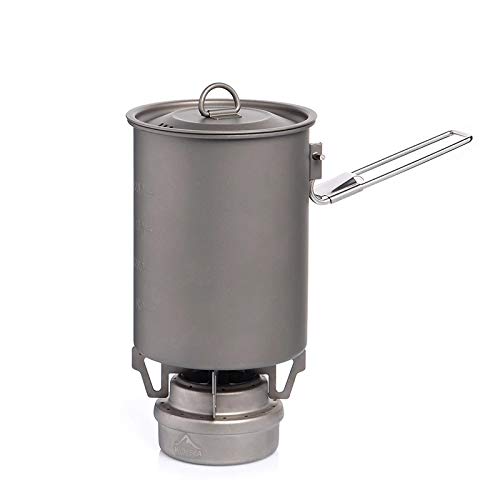 YFDM Camping Cookware Tableware Tourist Pot Outdoor Cooking Kitchen Picnic Utensils Backpack Hiking Trekking