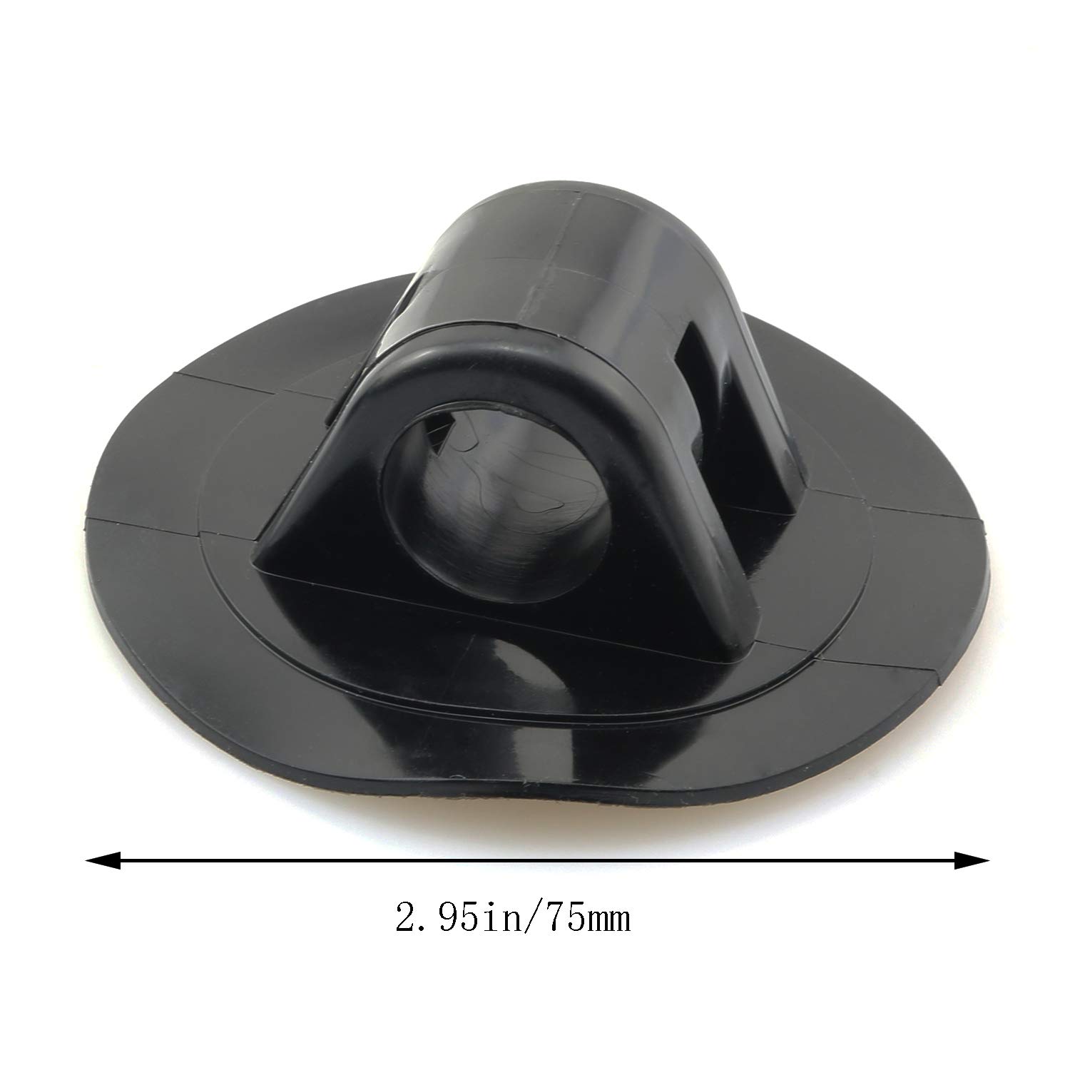 Youliang 4pcs Inflatable Boat Kayak Charging Boat Rubber Boat Motor Fixing Bracket Buckle Propeller Motor Seat Outboard Hook
