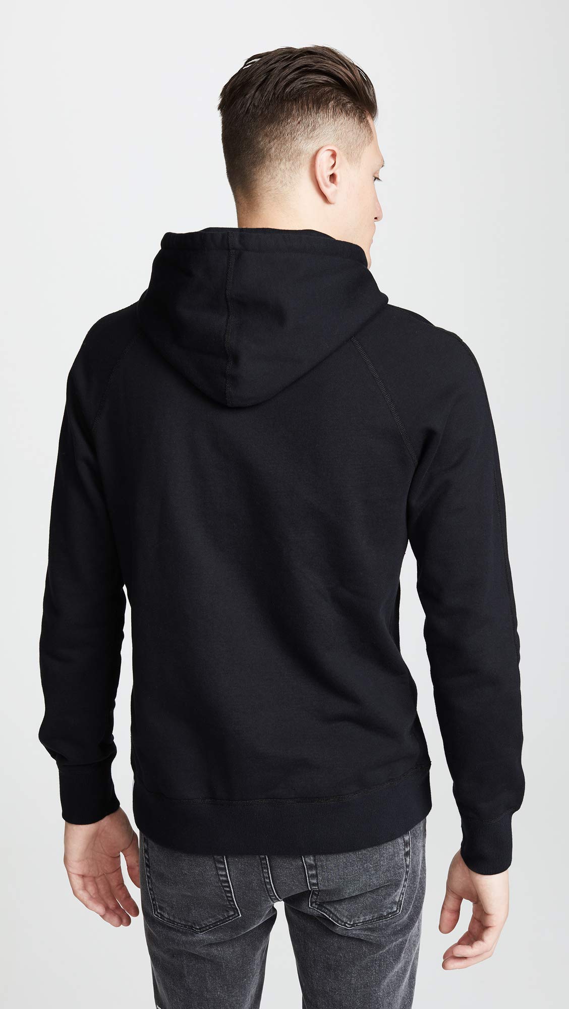 Reigning Champ Men's Midweight Terry Slim Hoodie, Heather Grey, M