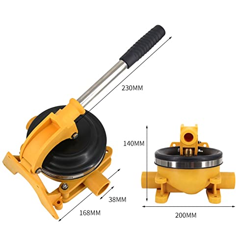 XuuSHA Hand Bilge Pump 720GPH Removable Boat Marine Manual Bilge Pump Plastic Bilge Pump Automatic