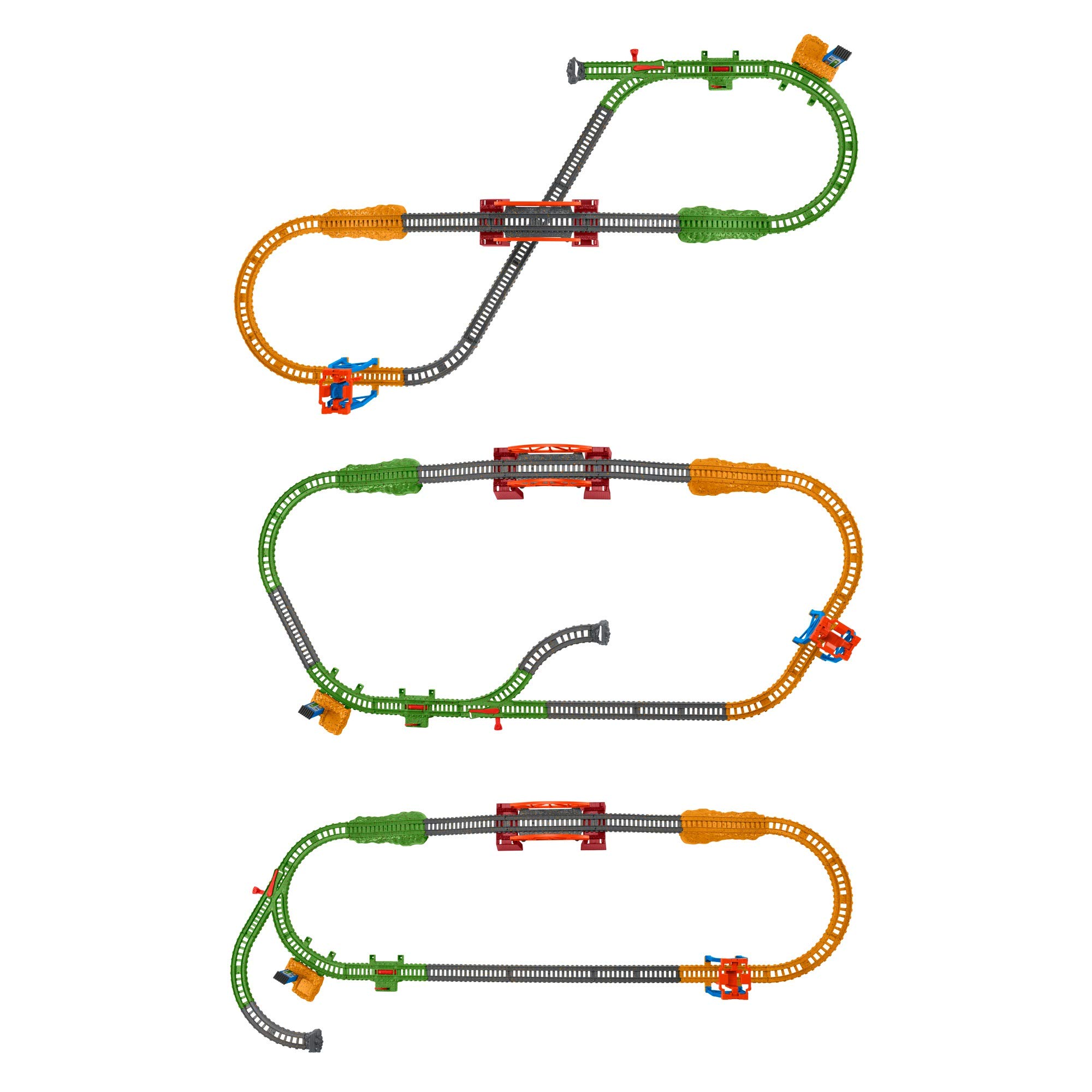 Thomas & Friends GPD88 Thomas and Friends Fisher-Price 3-in-1 Package Pickup, Multi-Colour
