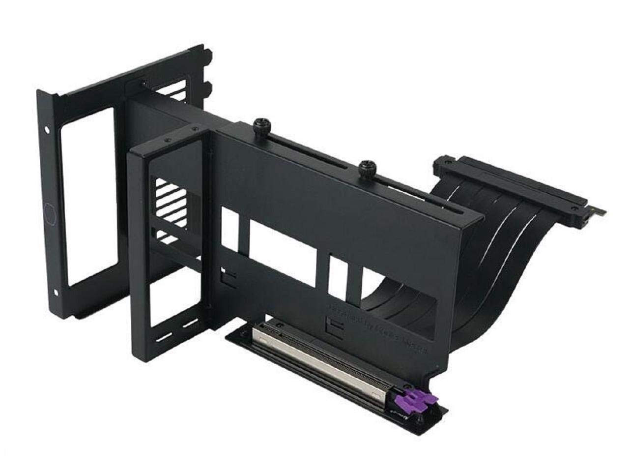 Toptekits Cooler Master Universal Vertical Graphics Card Holder KIT VER.2 with 165mm/6.5in Riser Cable, for Full Tower/Standard ATX Chassis with at Least 7 Available PCI Slots