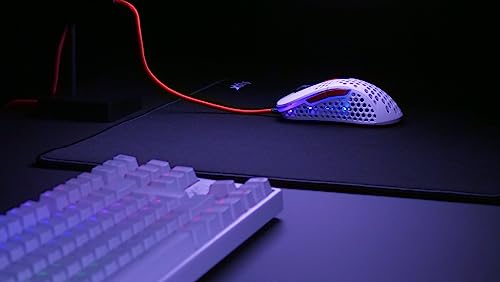 XTRFY M4 RGB, Ultra-Light Wired Gaming Mouse, Ergonomic Design for Right-Handers, Pixart 3389 Sensor, Adjustable RGB Lighting, Tokyo (Limited Edition)