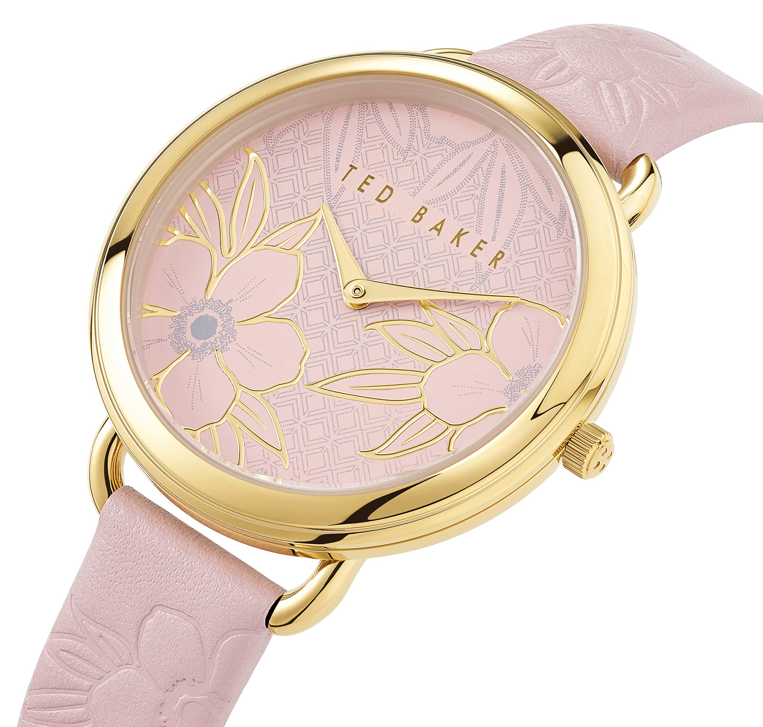 Ted Baker HETTTIE Women's Pink Leather Strap Watch (Model: BKPHTS005)