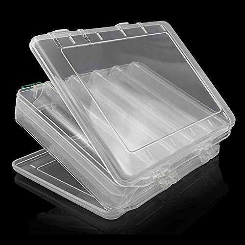 UXZDX CUJUX Double-Sided Plastic Bait Box Bait Box Fishing Tackle Storage Box Fishing Tackle Tool Box