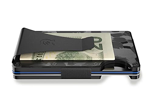 The Ridge Forged Carbon Fiber Money Clip Wallet Thinner Than Smartphone